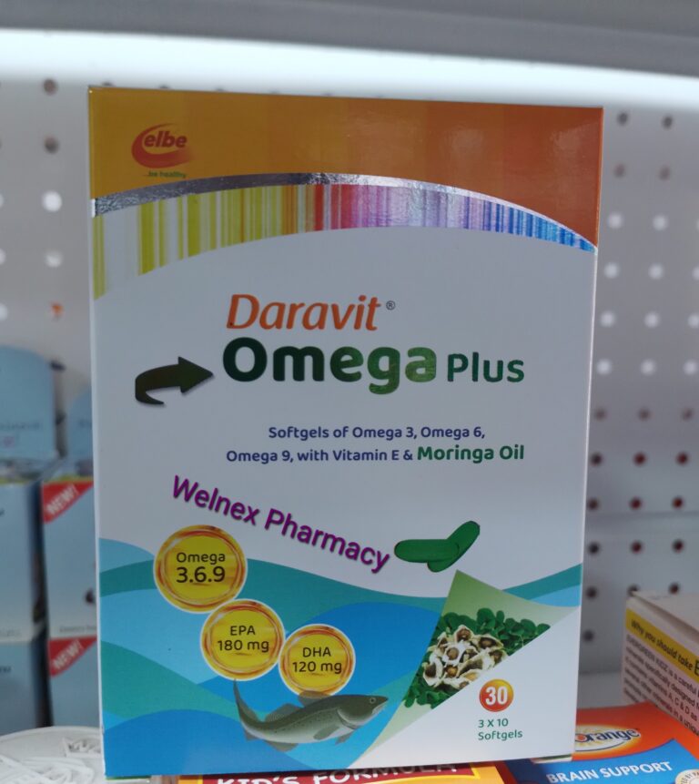 DARAVIT OMEGA PLUS X 30 – MedEx Grand Pharmaceuticals Limited (Orchid)