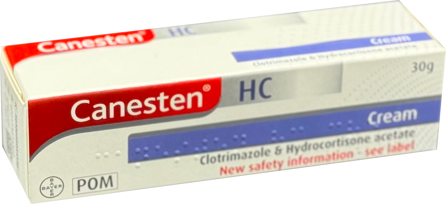 CANESTEN HC CREAM 30G – MedEx Grand Pharmaceuticals Limited (Orchid)